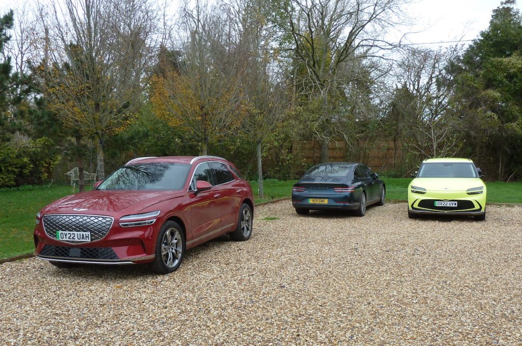 Latest Genesis models (including electric-powered versions) – First ...