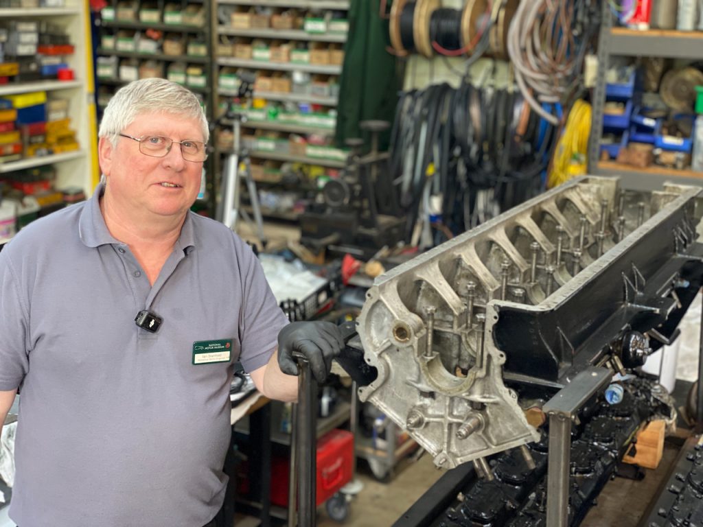 National Motor Museum engineers commence engine rebuild to bring ...