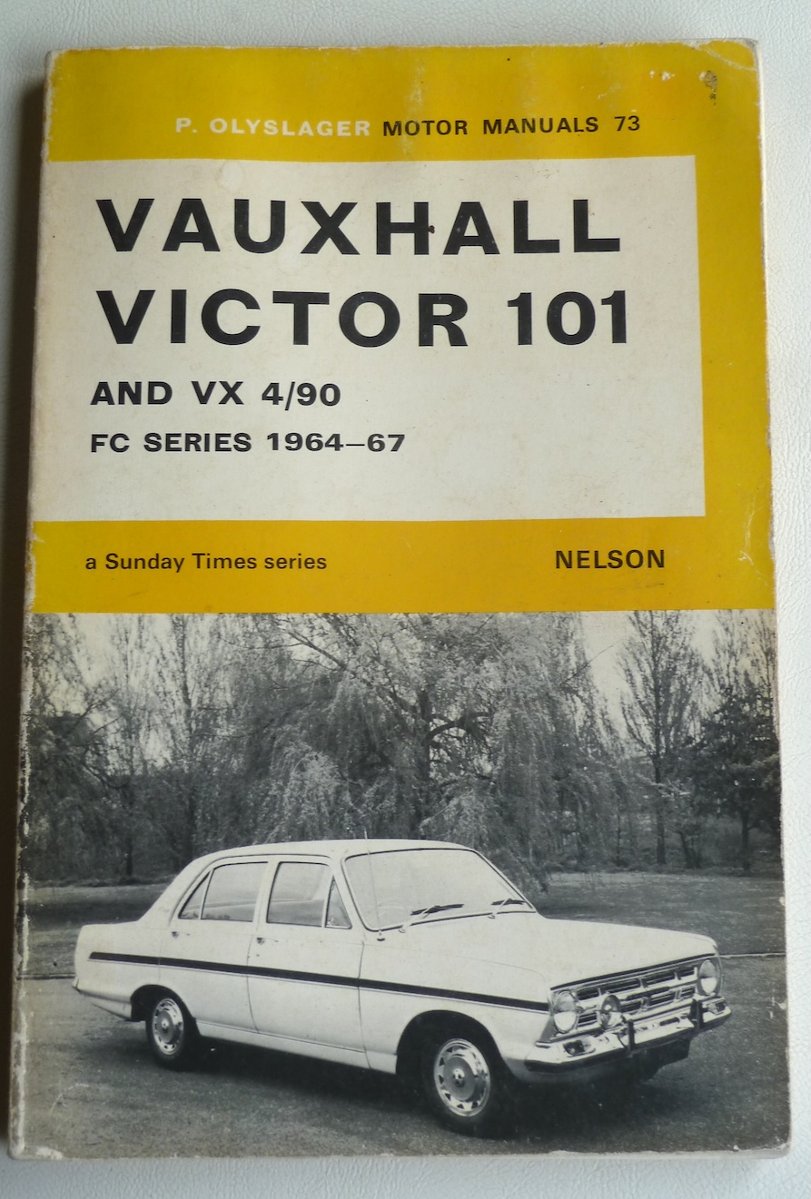 Vauxhall Victor 101 and VX 4/90 FC Series(1965 to 1967) Olyslager ...