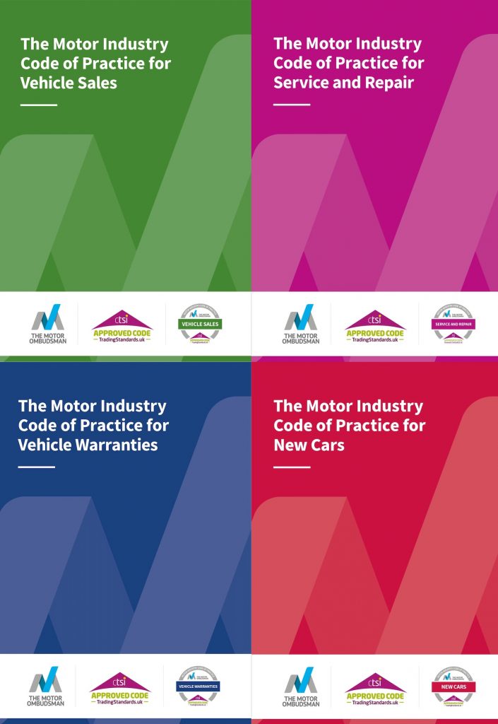 The Motor Ombudsman revises its Codes of Practice to take into account the changing motoring ...